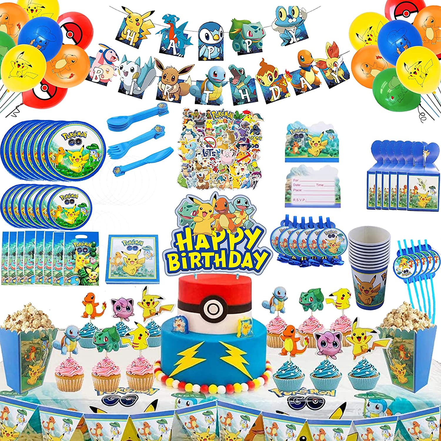 Making the Best Pokemon Birthday Party