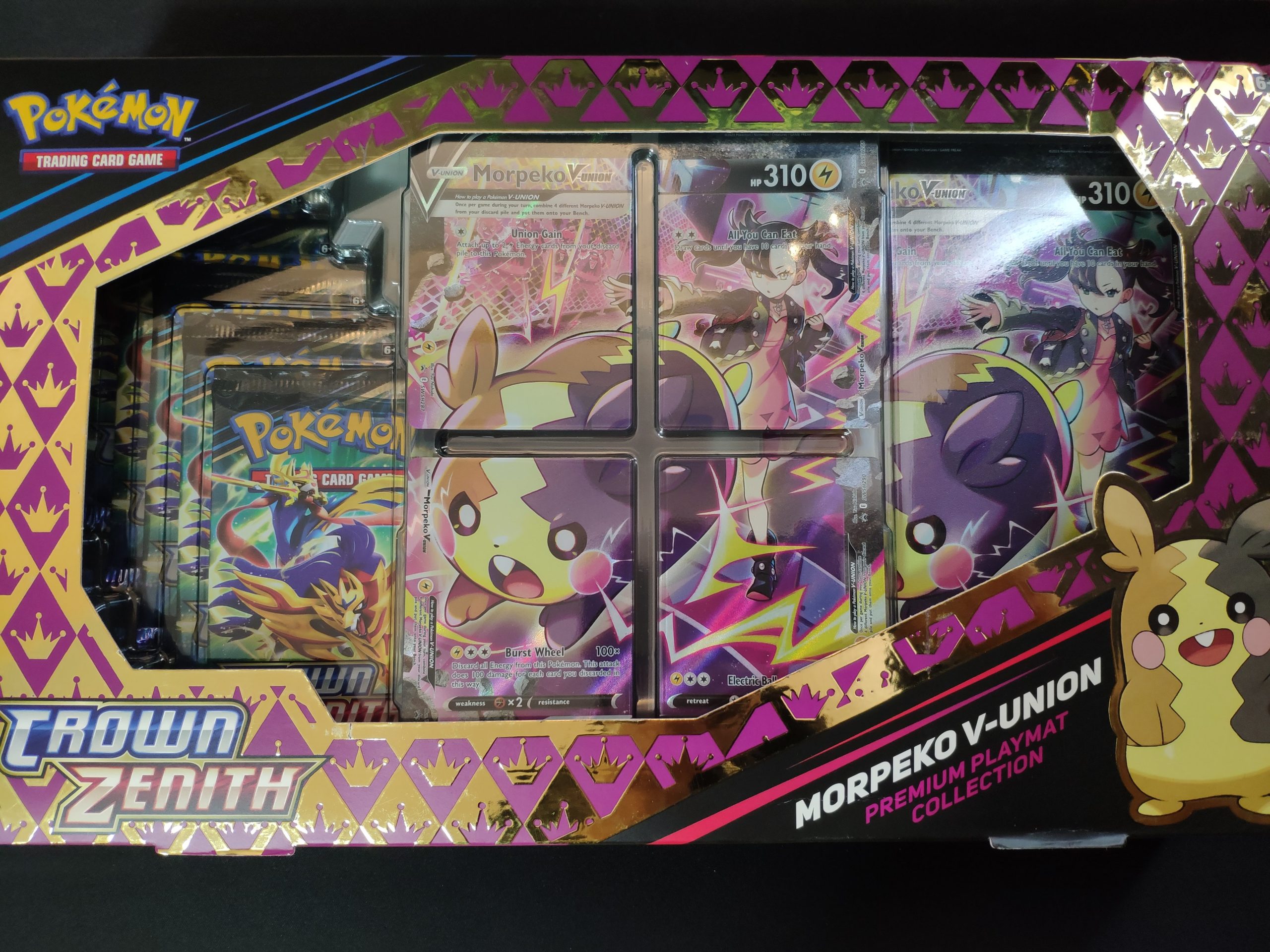 Crown Zenith Premium Playmat Collection Morpeko V-Union